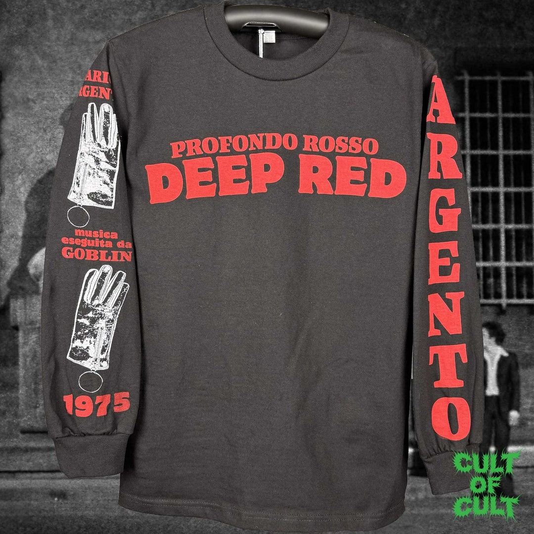 Deep Red Profondo Rosso 1975 Long Sleeve - Etsy