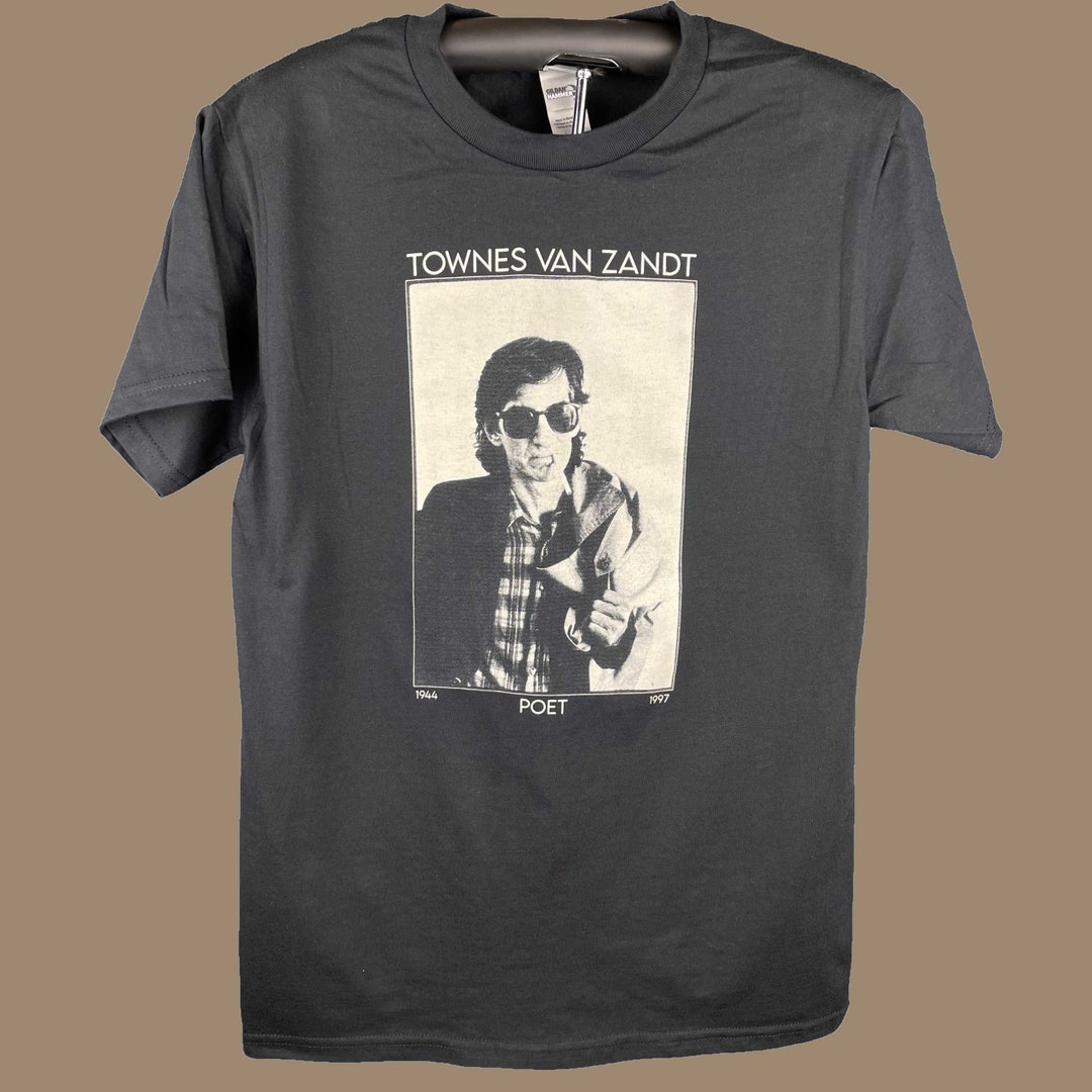 Townes Van Zandt Poet Shirt - Etsy