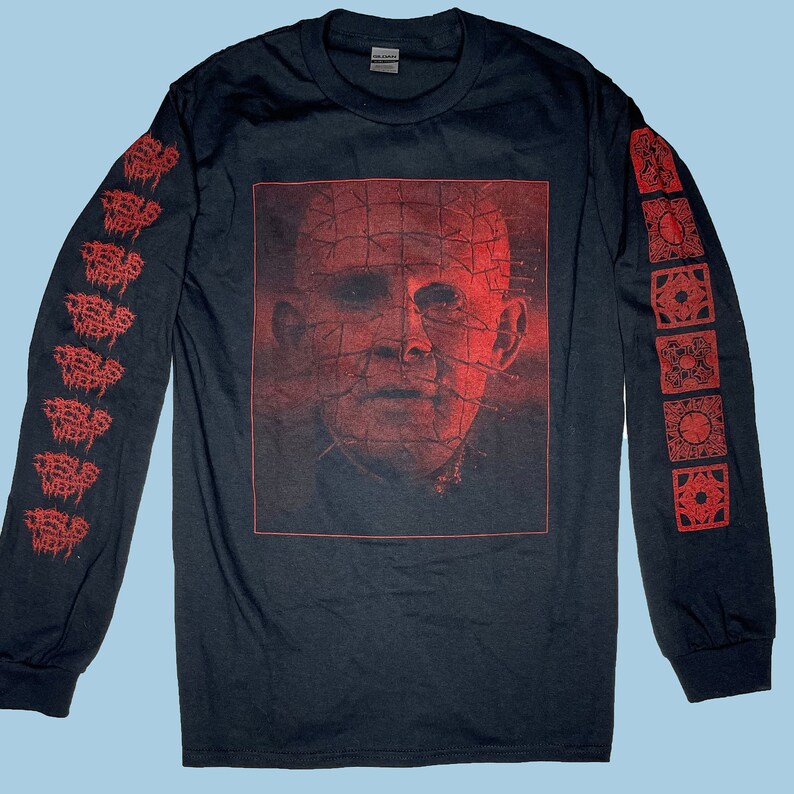 Hellraiser Pinhead Long Sleeve - Etsy