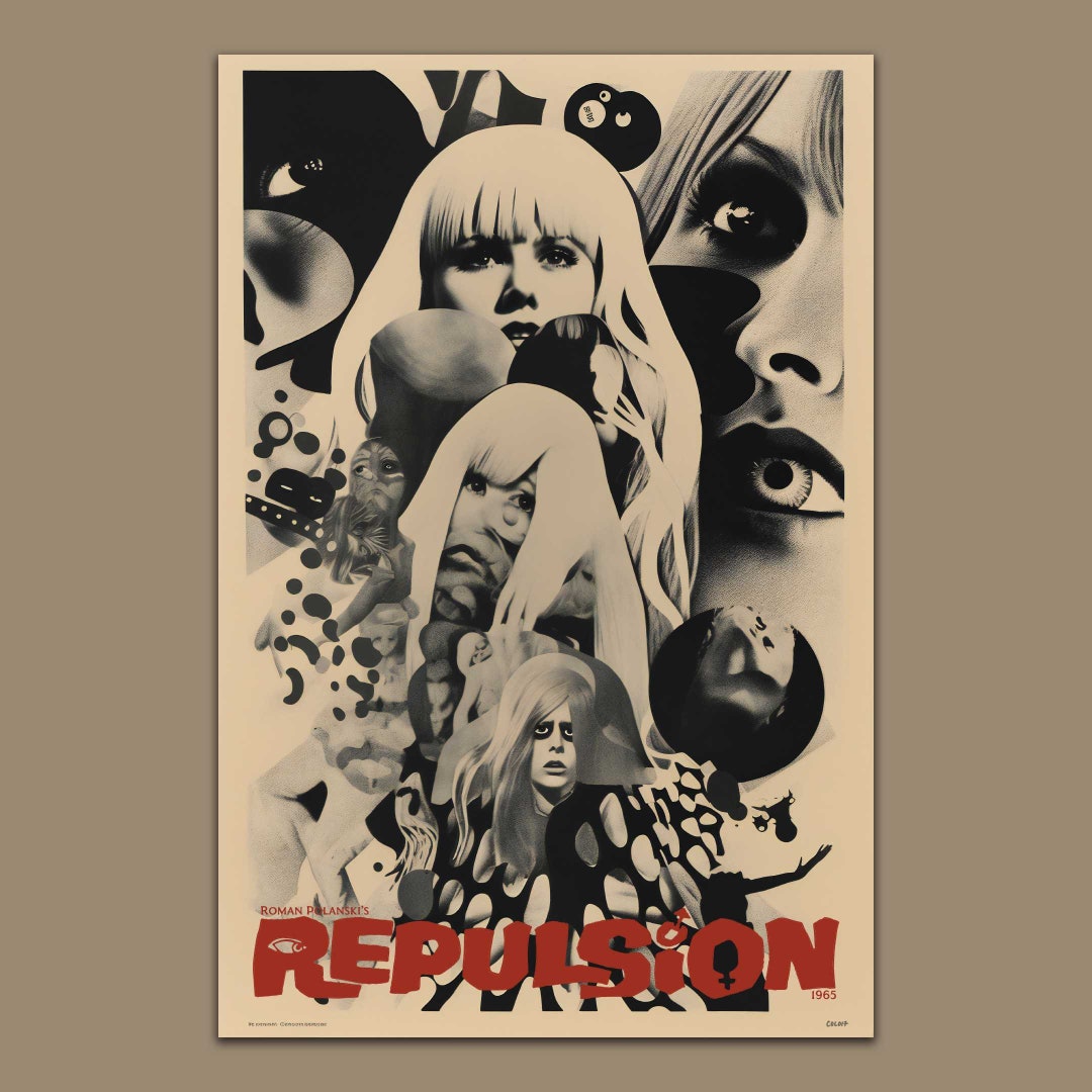 Repulsion 1965 Roman Polanski Poster - Etsy