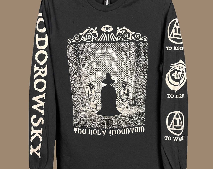The Holy Mountain Jodorowsky Poster - Etsy