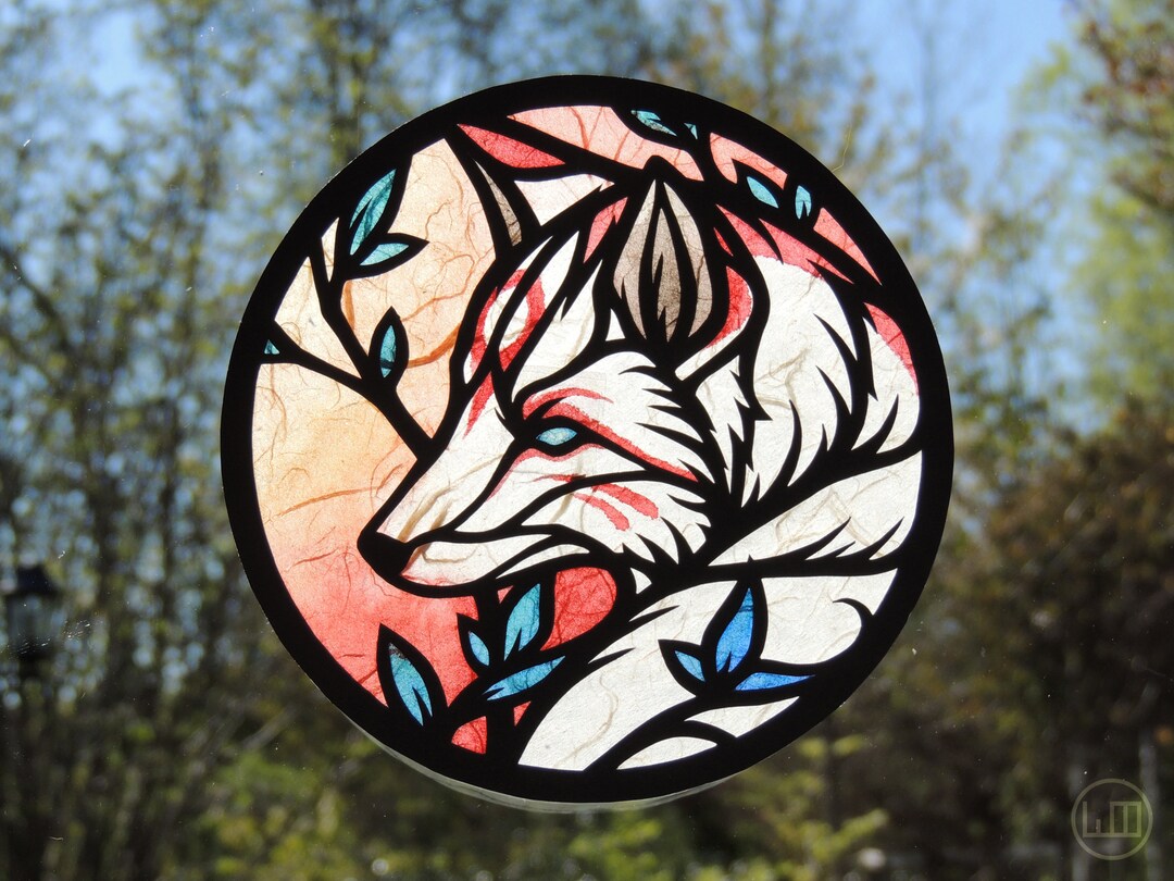 Kitsune Suncatcher - Fox Magic, A Handmade Papercraft and a Treat for ...