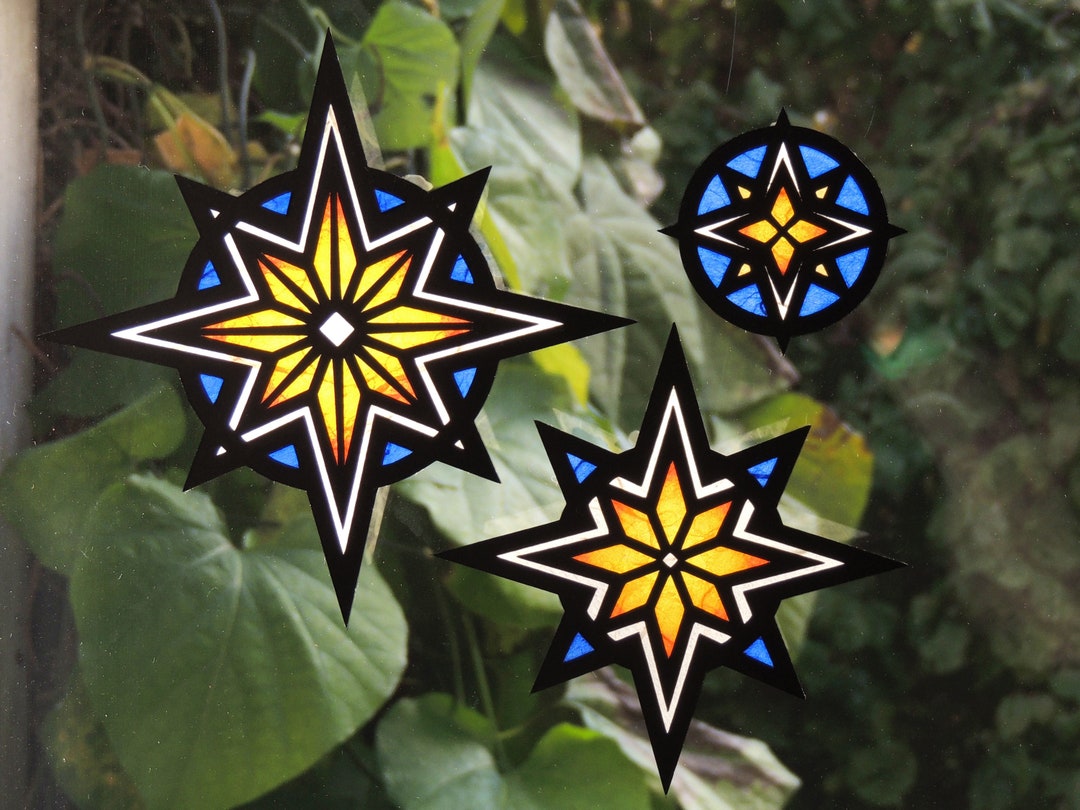 Stars Papercraft Suncatcher Jewels of the Night Sky - Etsy