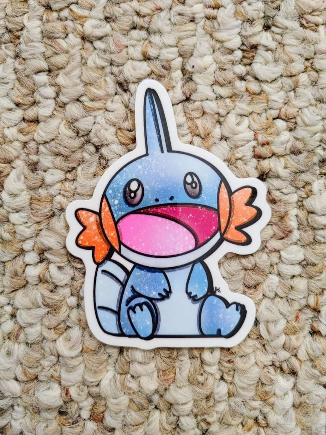 MUDKIP STICKER Pokémon Sticker, Waterproof Sticker, Laptop Sticker ...