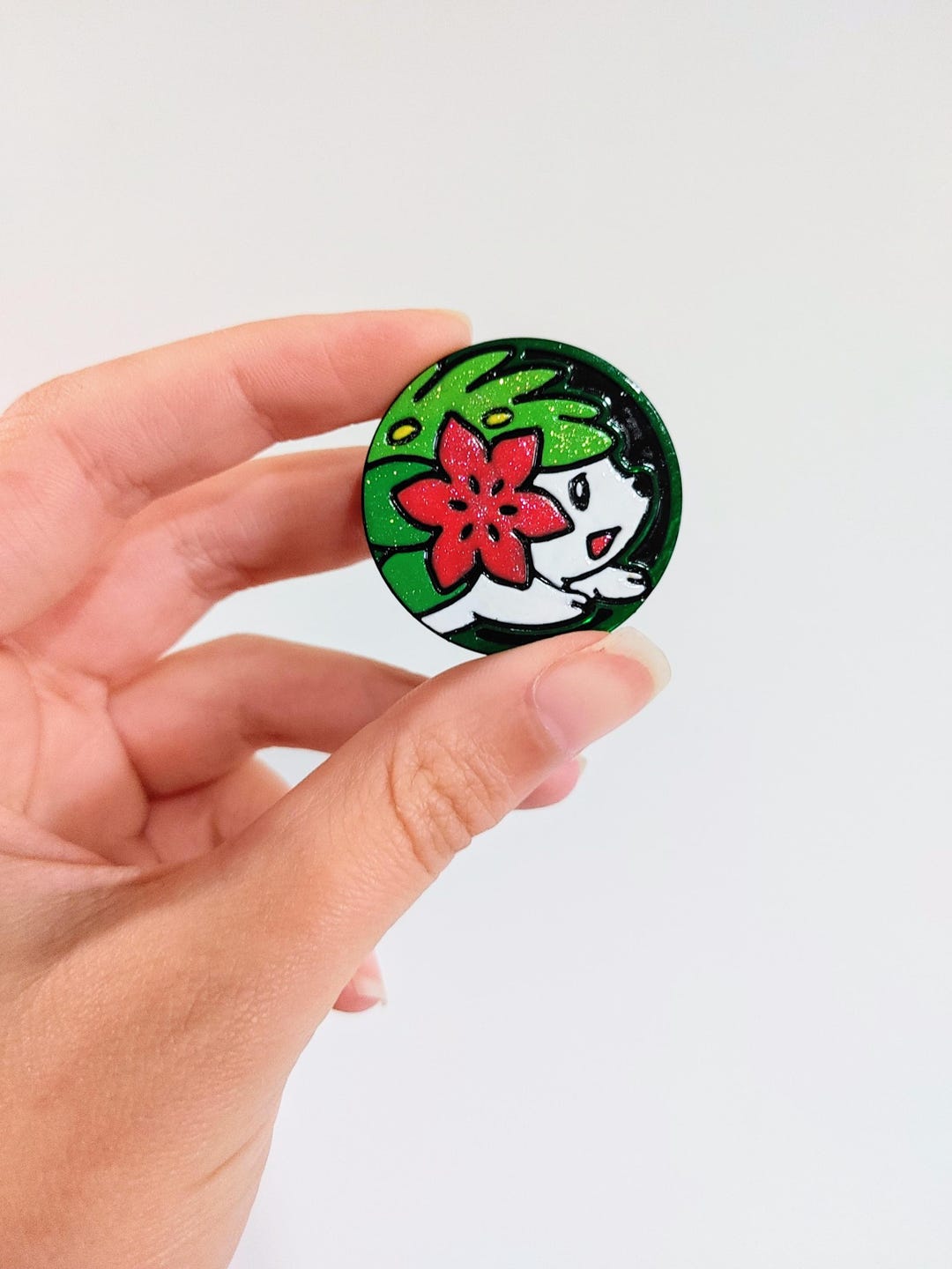 Shaymin Pin Pokemon Coin, Custom Pin, Nintendo Art, Video Game Art ...