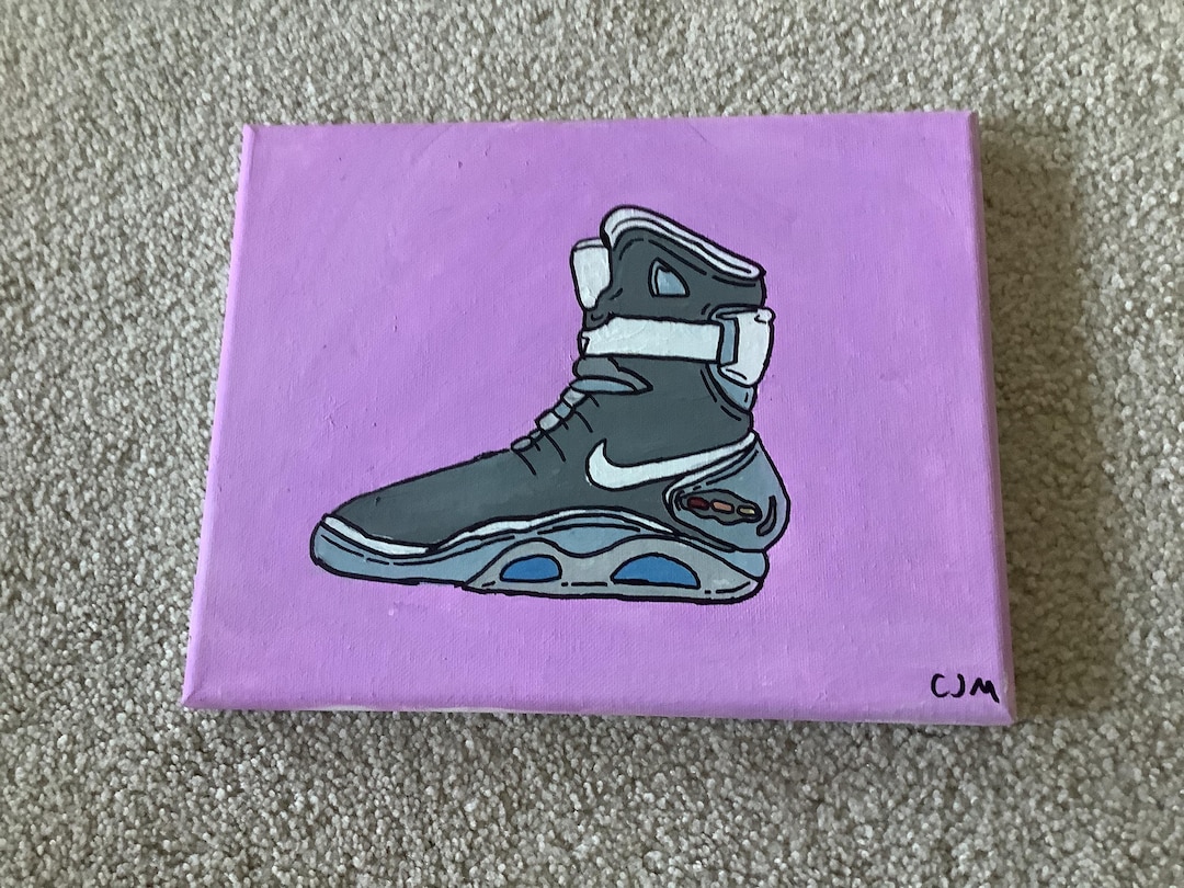 Nike Air Mag Painting - Etsy