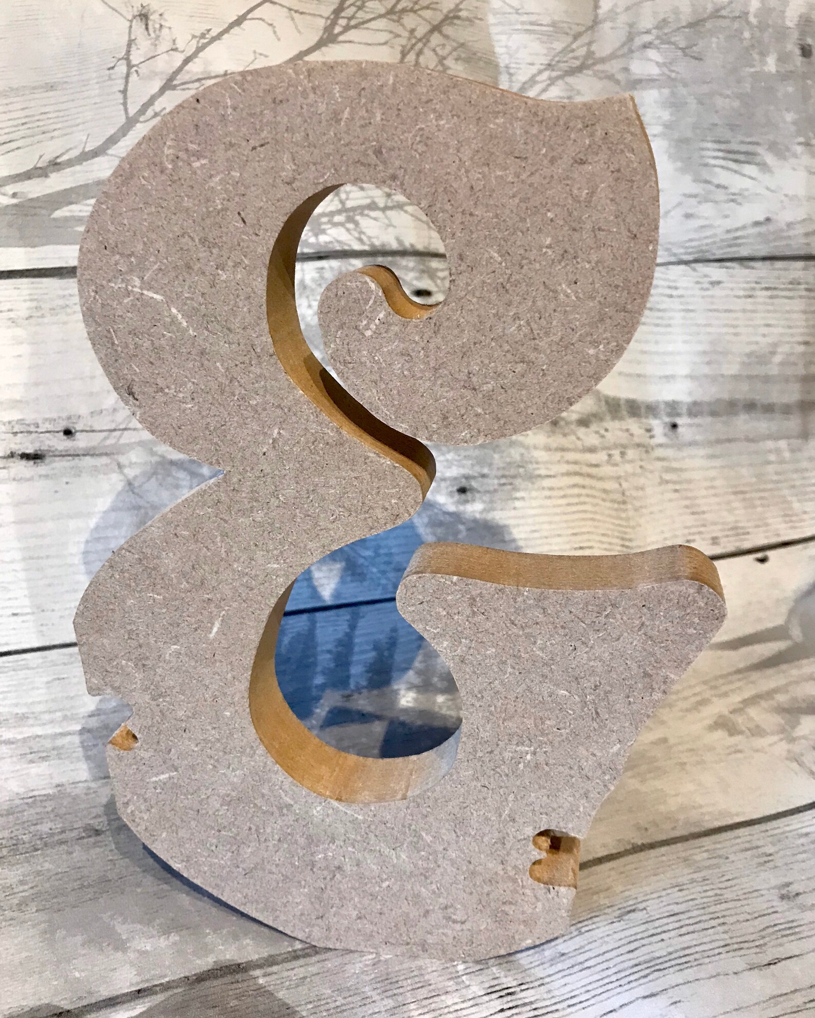 Jigsaw Letters Initials Numbers 18/20mm Mdf Freestanding | Etsy
