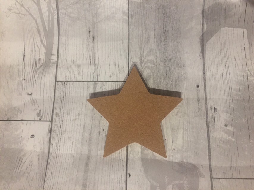 Star Space Freestanding MDF Blank Craft Blanks Handcut - Etsy UK
