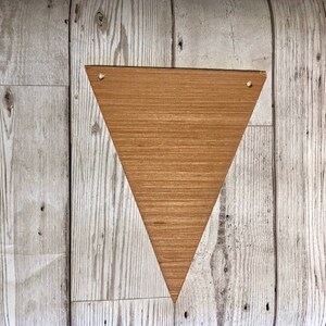 Triangle Mdf/plywood Bunting With 2 X Drill Holes Wooden - Etsy