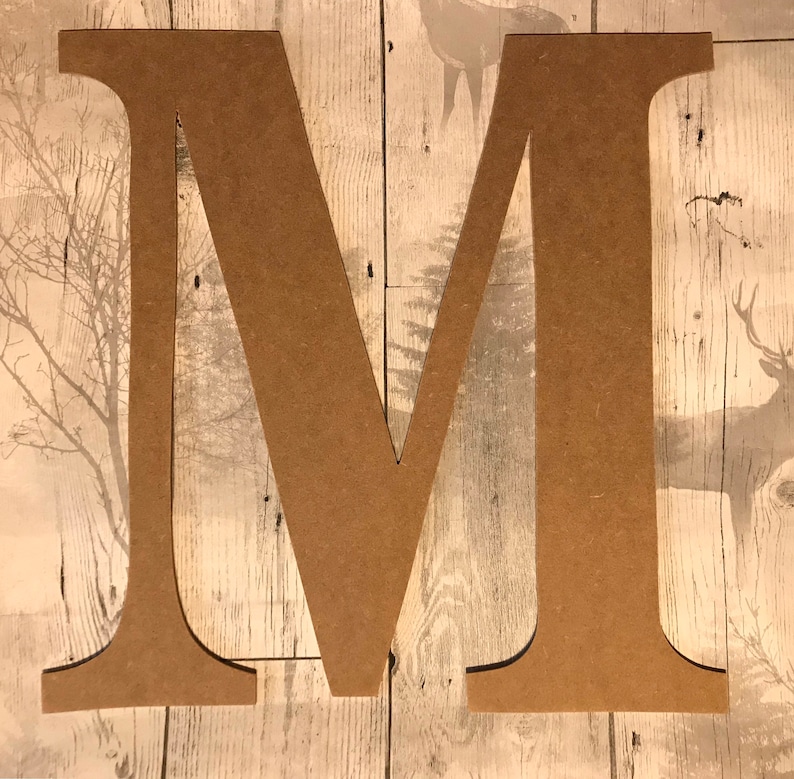 Extra Large Mdf Letters. 20cm, 30cm, 40cm, 50cm, Personalised, Cursive ...