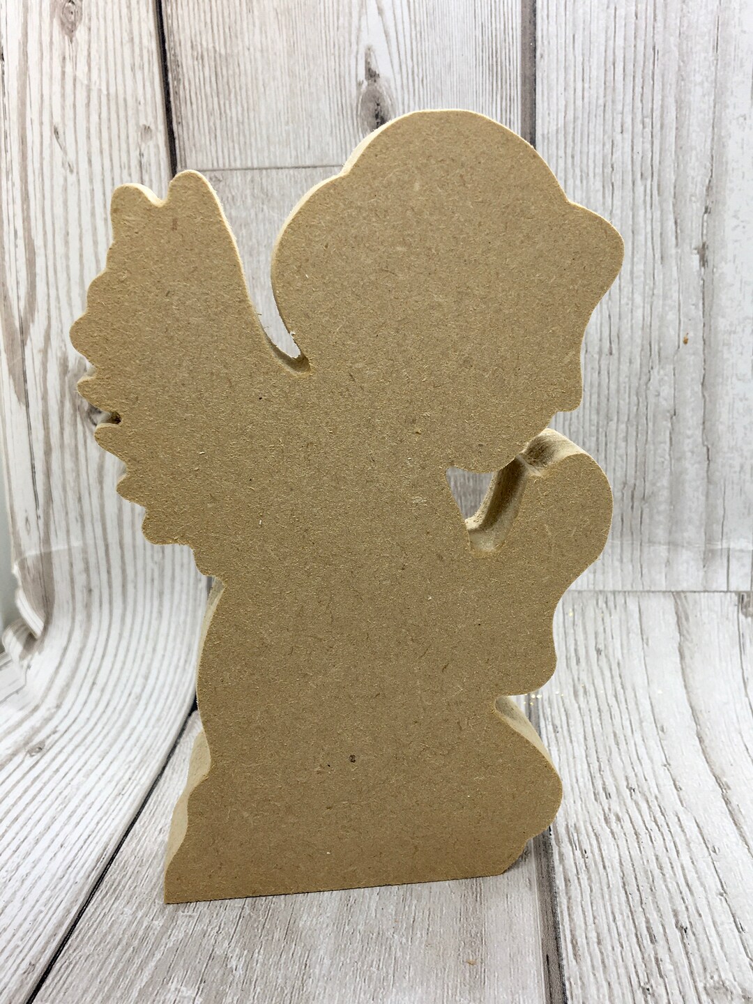 Angel, Memorial, Freestanding MDF Blank, Craft Blanks, Handcut Craft ...