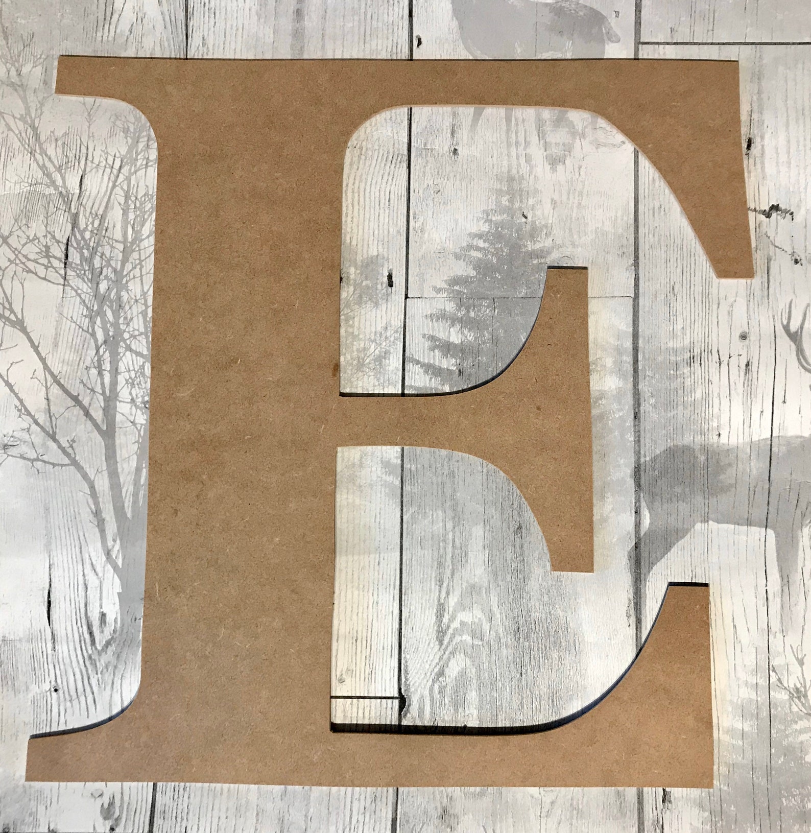 Extra Large Mdf Letters. 20cm, 30cm, 40cm, 50cm, Personalised, Cursive ...