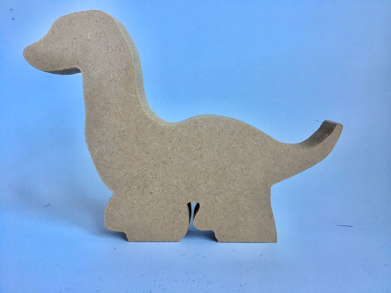 Dinosaur Dino freestanding MDF blank craft blanks handcut | Etsy