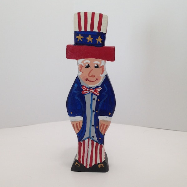 Wooden Uncle Sam - Etsy