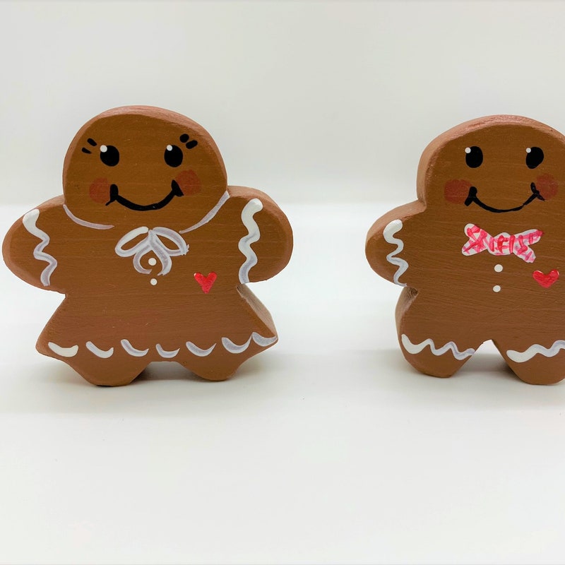 Wood Gingerbread Folk Art - Etsy