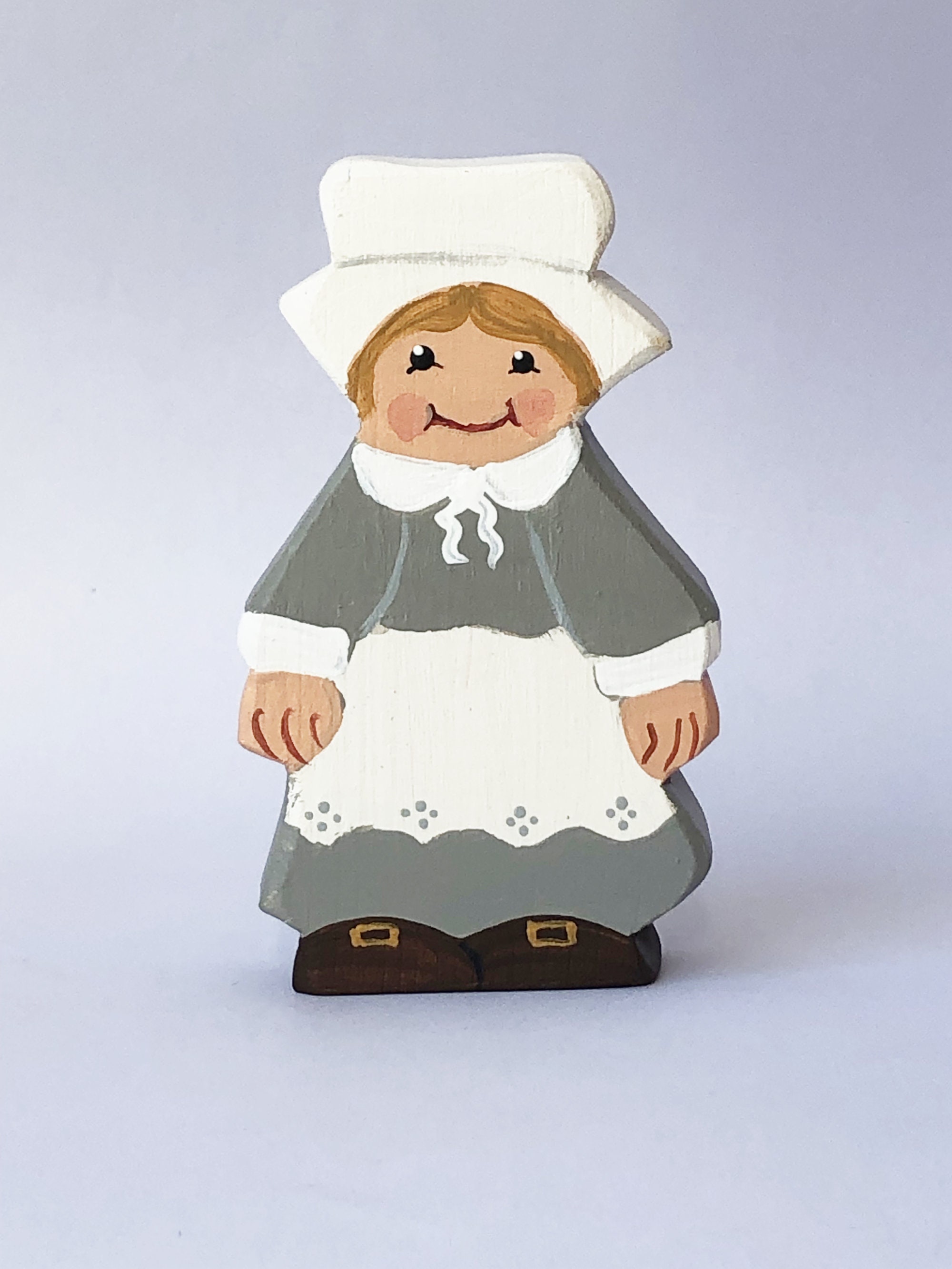 Wooden Fall Decor Thanksgiving Pilgrim Set - Etsy