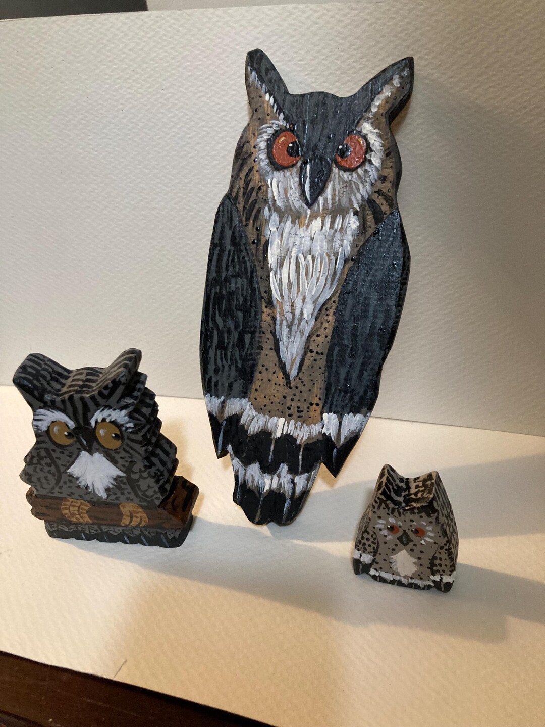 OWLS - 3 Diff. Sizes - Etsy