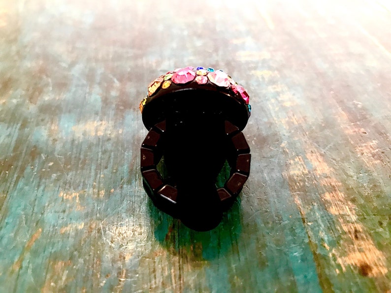 Crystal Stretch Rings - Etsy