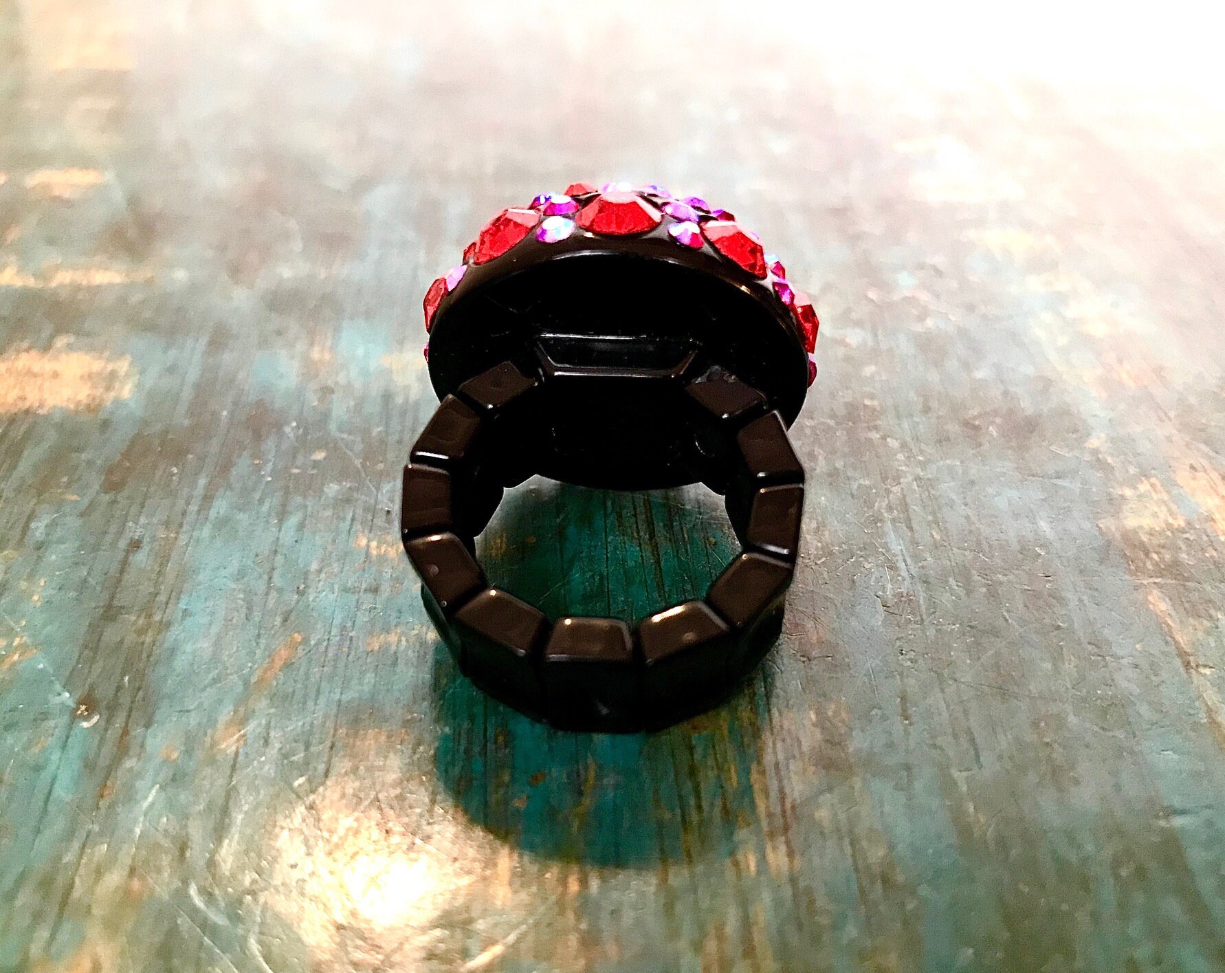 Crystal Stretch Rings - Etsy