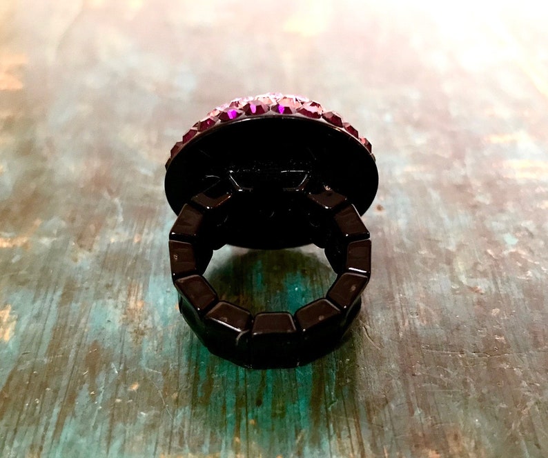 Crystal Stretch Rings - Etsy