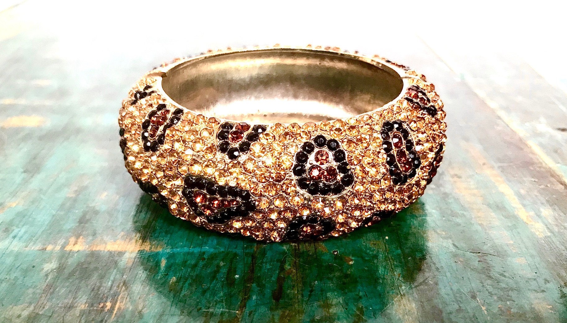 Leopard Pattern Bracelet - Etsy