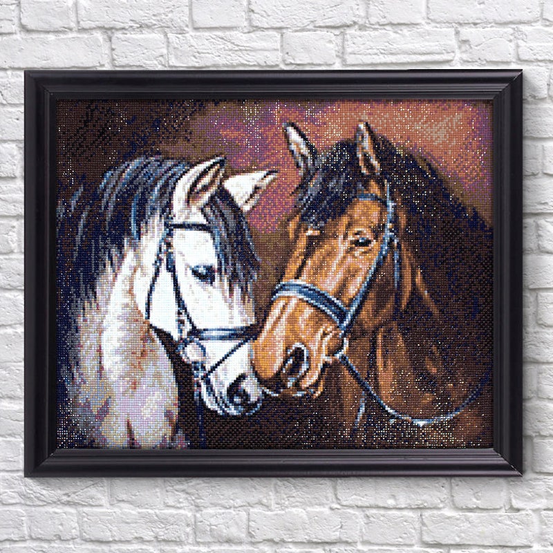 Diamond Art Kit Western - Etsy