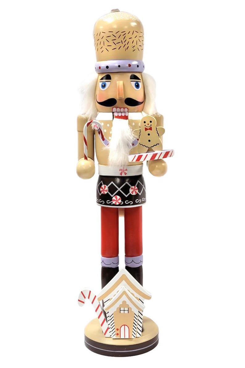 Christmas Wooden Nutcracker Set - Festive Nutcracker Soldiers With ...