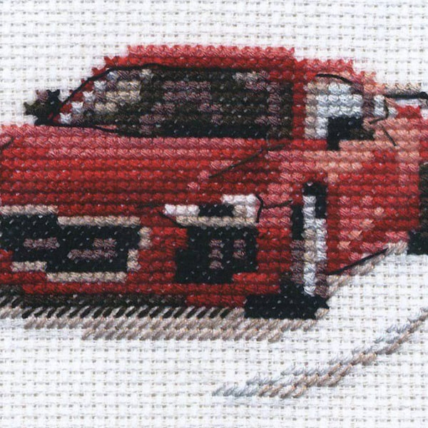 Car Cross Stitch - Etsy