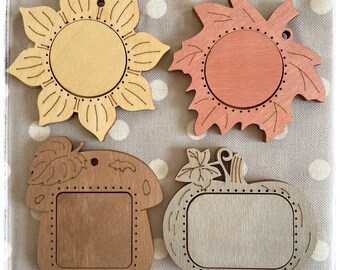 Small Handmade Wooden Frames for Cross Stitch 12x13cm13x15. | Etsy