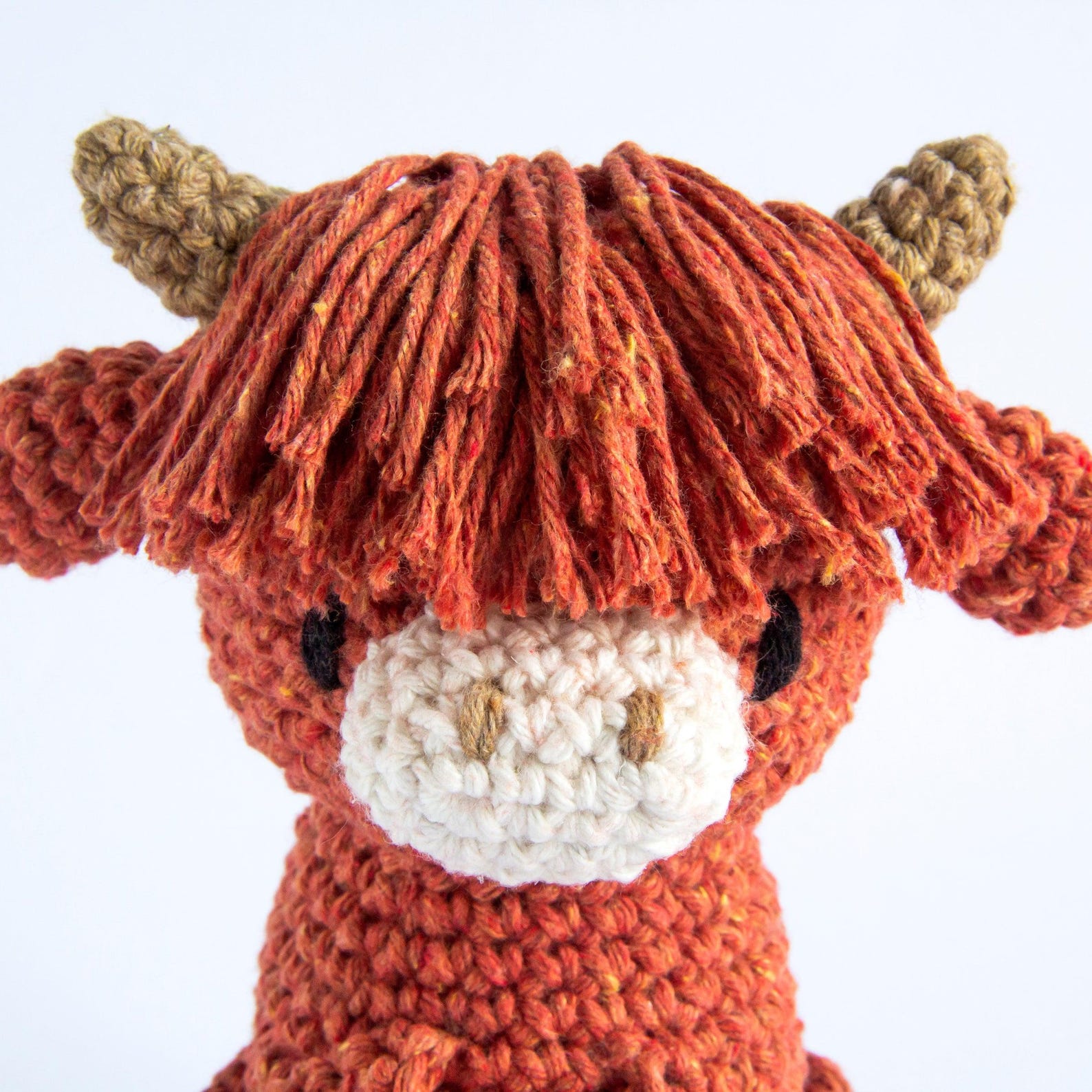 DIY Crochet Kits Highland Cow Aidan, Ghost Boo and Pinguin Frosty ...