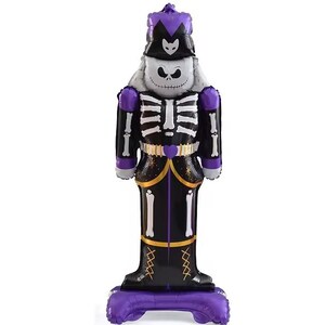 Halloween Mylar Balloon Skeleton Decoration. Foil Balloon Decoration ...