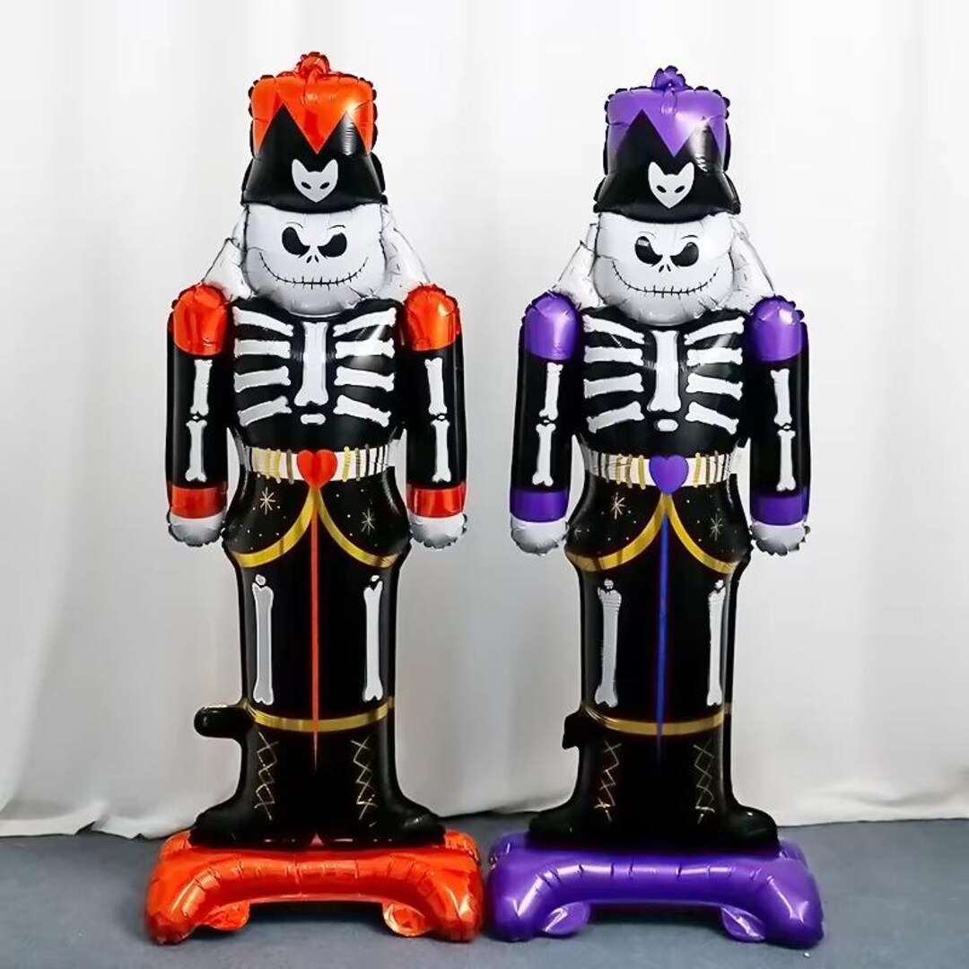 Halloween Mylar Balloon Skeleton Decoration. Foil Balloon Decoration ...