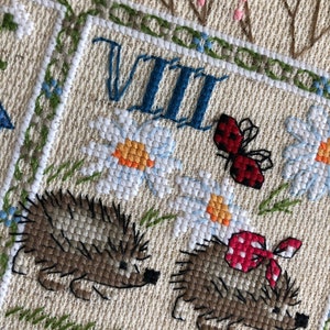 Forest Calendar - Counted Cross-stitch Kit. Calendar Cross Stitch ...