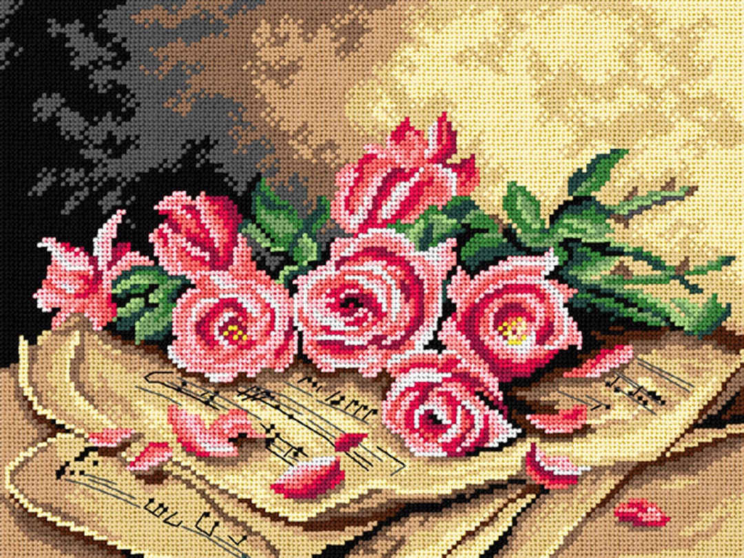 Gobelin Canvas for Halfstitch Without Yarn After Madeleine Jeanne ...