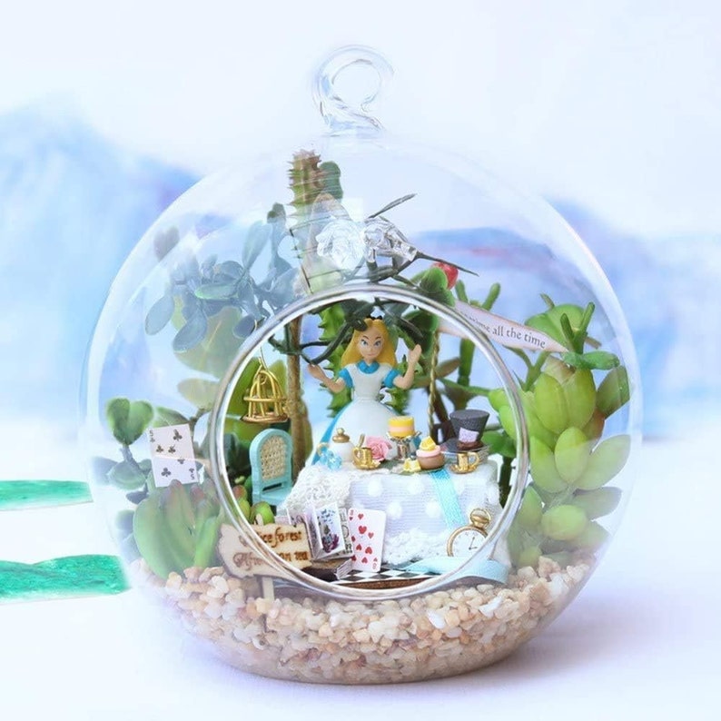 Wizardi Roombox Kit – Alice Forest Afternoon Tea DIY Mini House ...