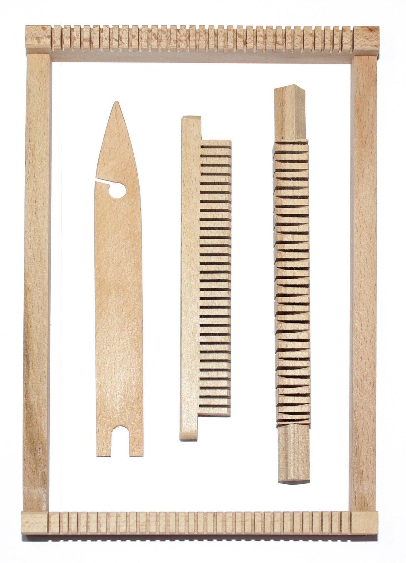 Large Wooden Weaving Loom. Handmade Craft Tool for Unique Weaving ...