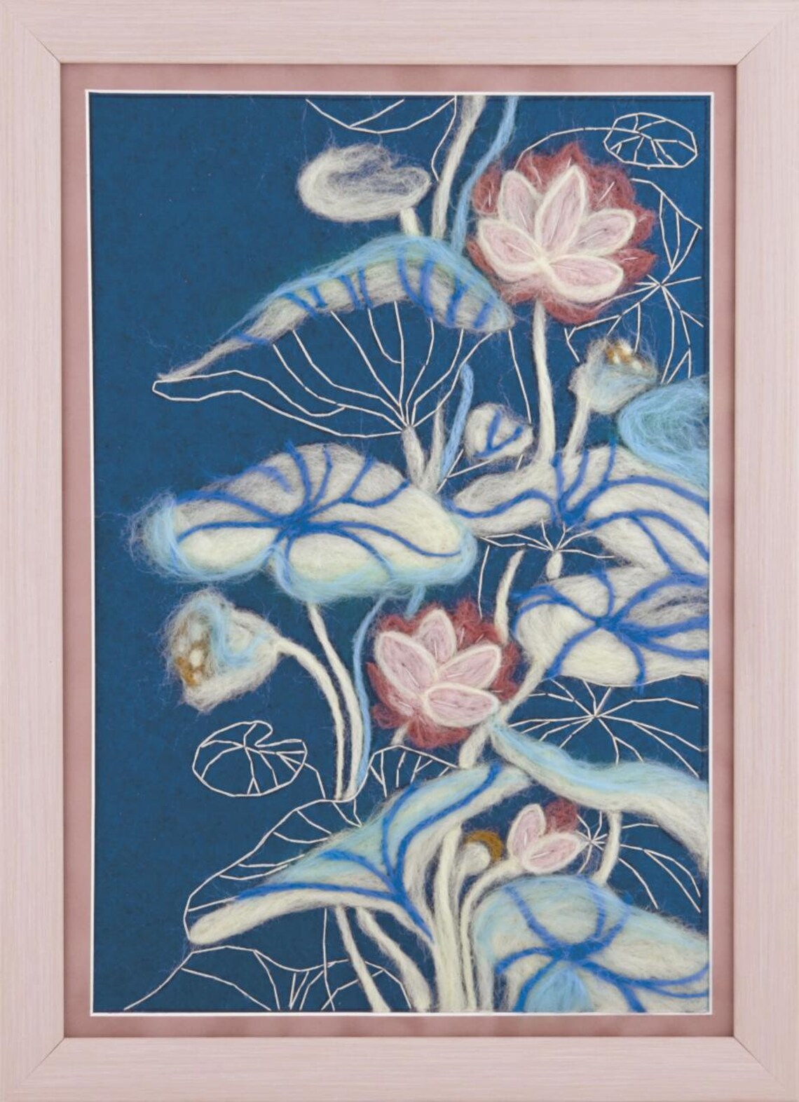 Blooming on the Water - Felting Kit. DIY Flower Patterns for Beginners ...