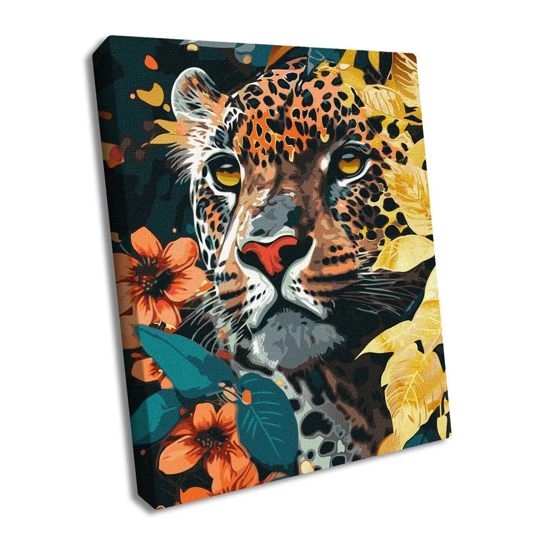 Dangerous Predator Paint by Numbers Kit. Animal Painting. USA Shipping ...