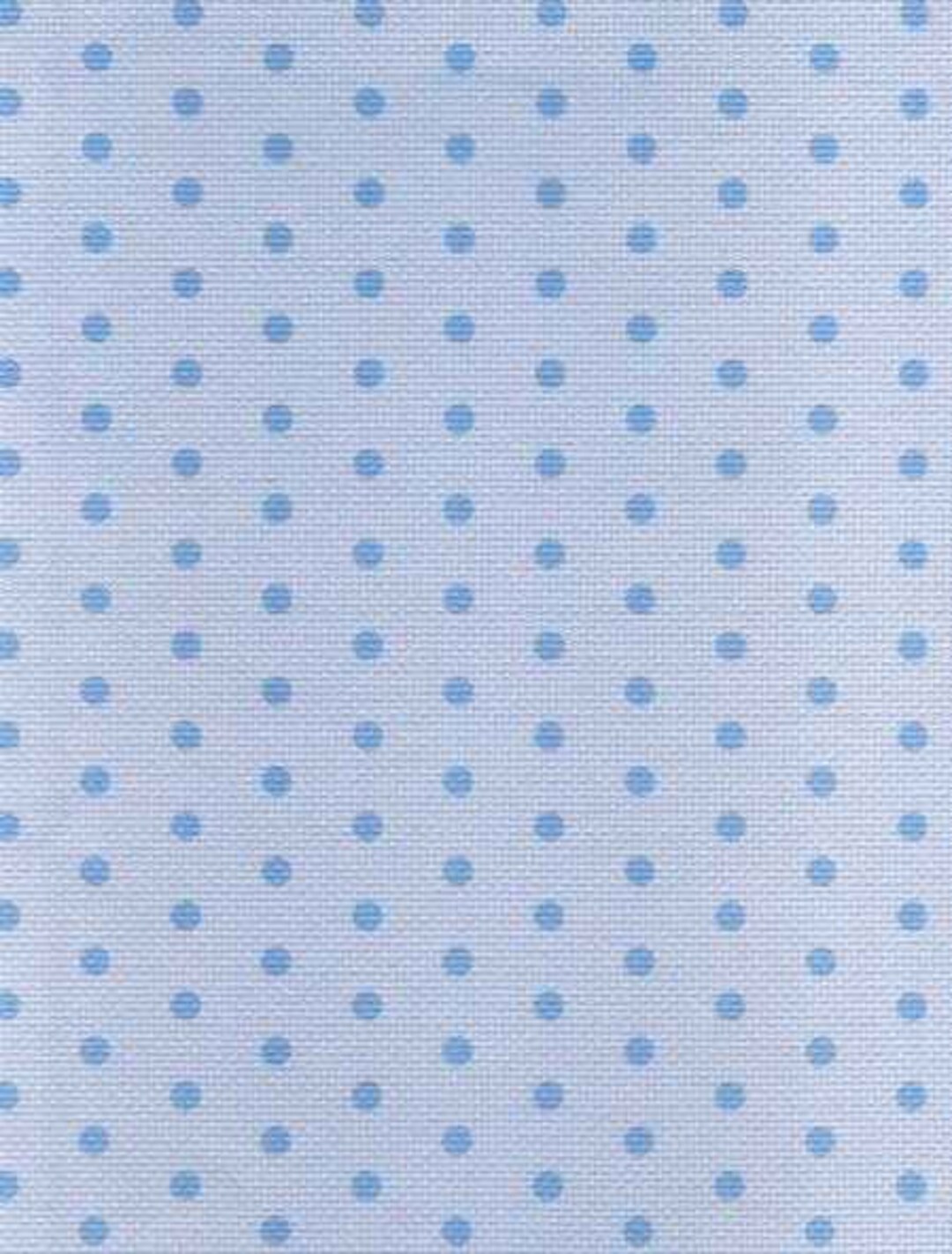 Printed AIDA Blue Circles for Cross Stitch. 18ct Count Canvas by MP ...