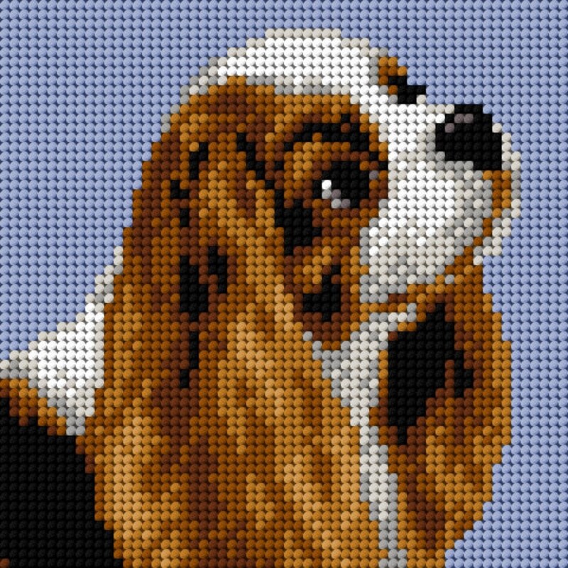 Dog Needlepoint - Etsy