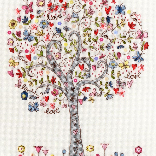 Pink Flower Tree - Etsy