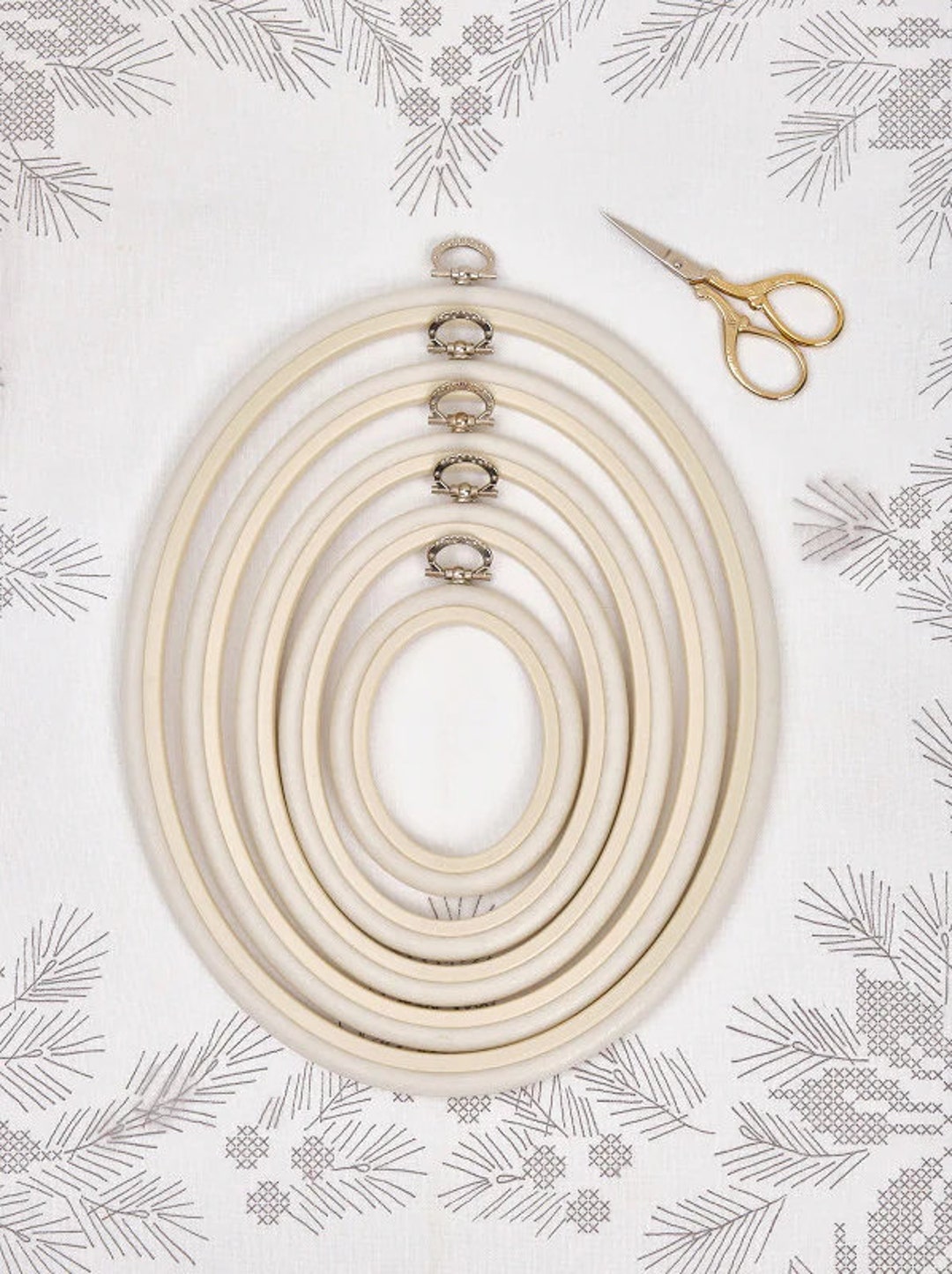 Oval Flexi Hoop Nurge Pink in Different Sizes. Good Stretch Plastic ...