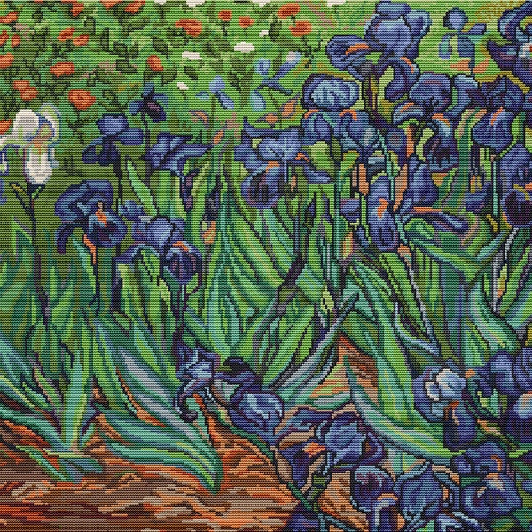 Van Gogh Cross Stitch Kits - Etsy