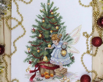 Sakura Counted Cross-stitch Kit on Aida 18 Count Canvas. MP | Etsy