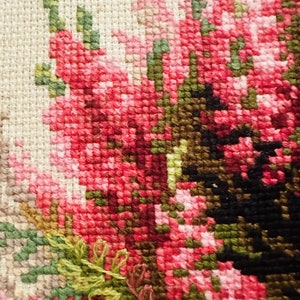 Scottish Heather - Counted Cross-stitch Kit. Pink Flowers Cross Stitch ...