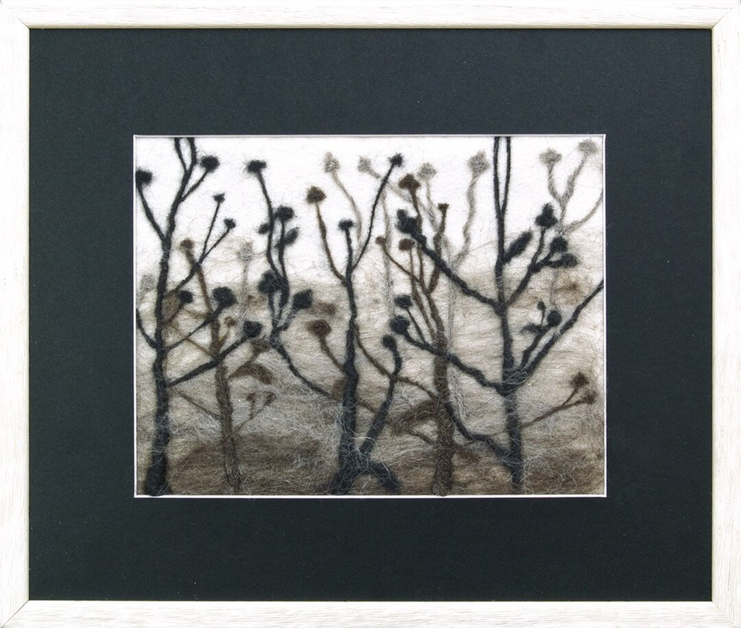 Dark Forest Felting Kit. Needle Felting Kit. Sewing Pattern Charivna ...