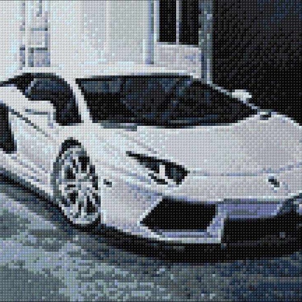 Lamborghini Cross Stitch - Etsy Canada