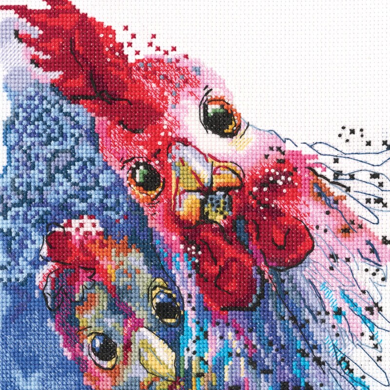 Chicken Cross Stitch - Etsy