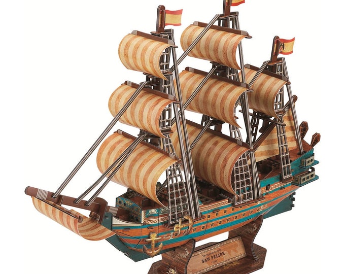 Paper Model Warships Papercraft 3d Ship Model Kit Battleship Paper Ship ...