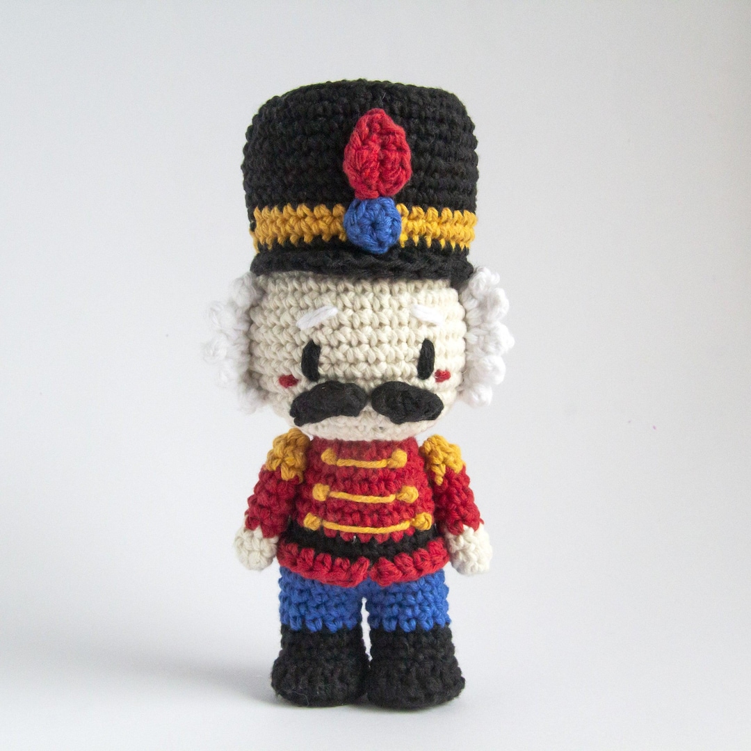 DIY Crochet Kit Nutcracker Fritz – Christmas Amigurumi Kit With Eco ...